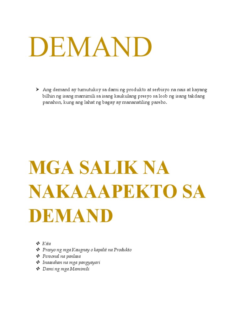 AP Demand Project | PDF