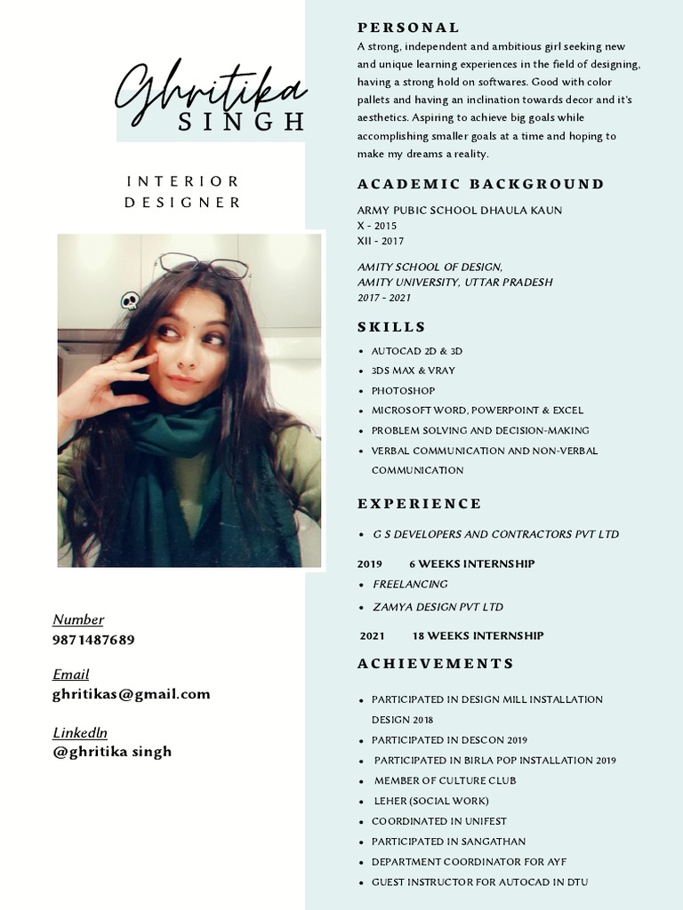 GS RESUME | PDF