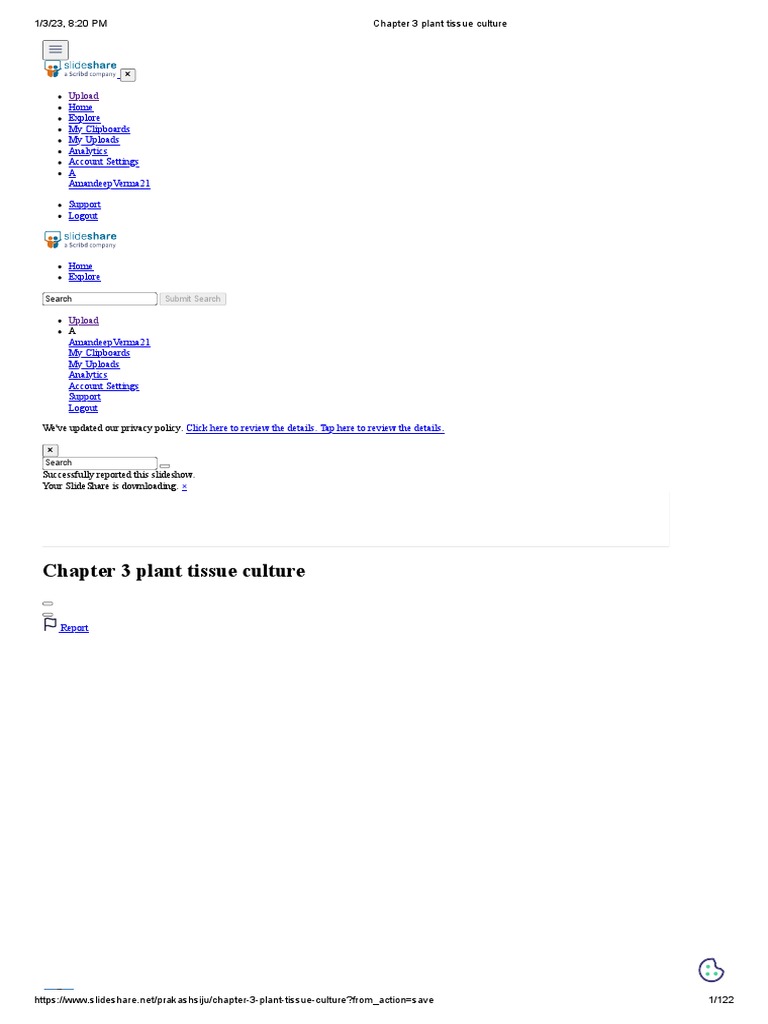 Chapter 3 Plant Tissue Culture | PDF | Embryo | Flowers