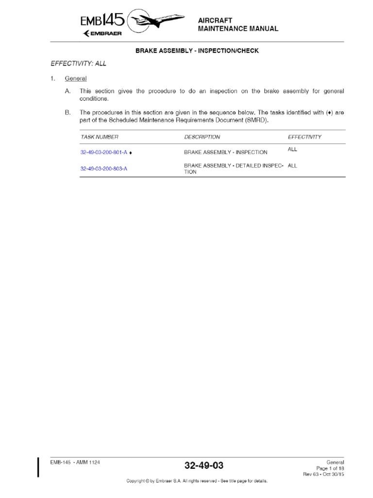 Brake Assy Insp | PDF