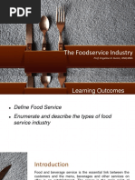 History of the Food Service Industry | PDF | Foodservice | Restaurants