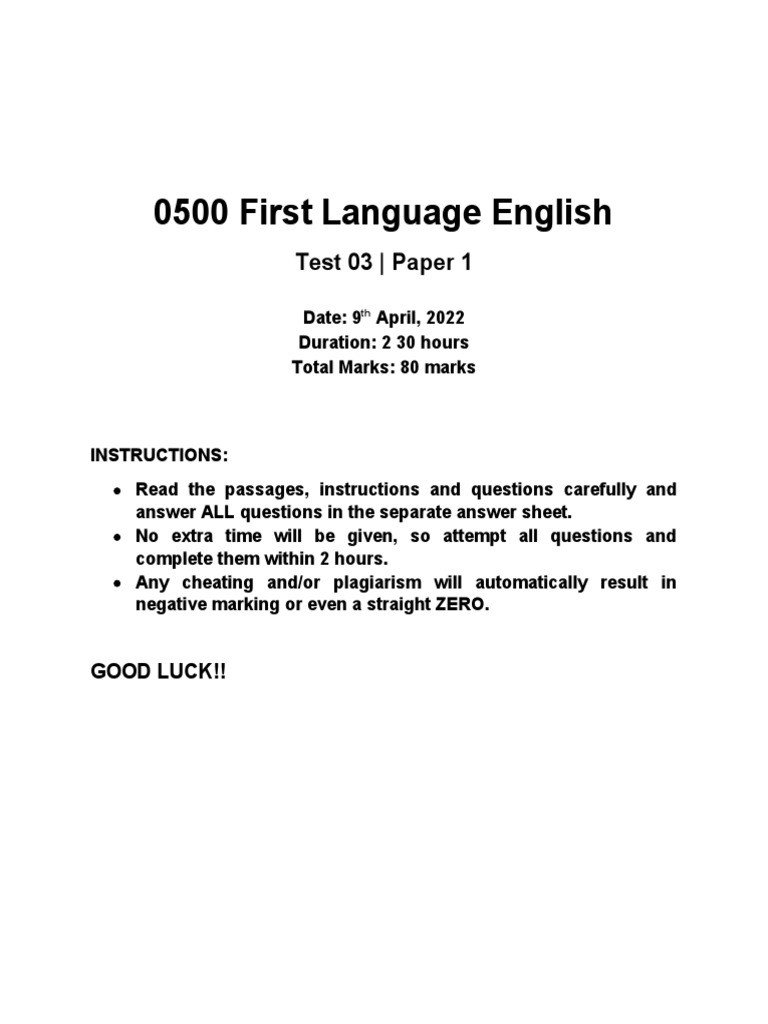English_Test 03_Paper 01 | PDF | Médecins Sans Frontières | Patient