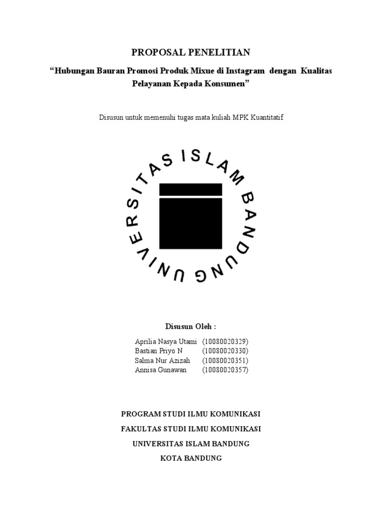 Proposal Penelitian MPK Uas | PDF | Ilmu Sosial