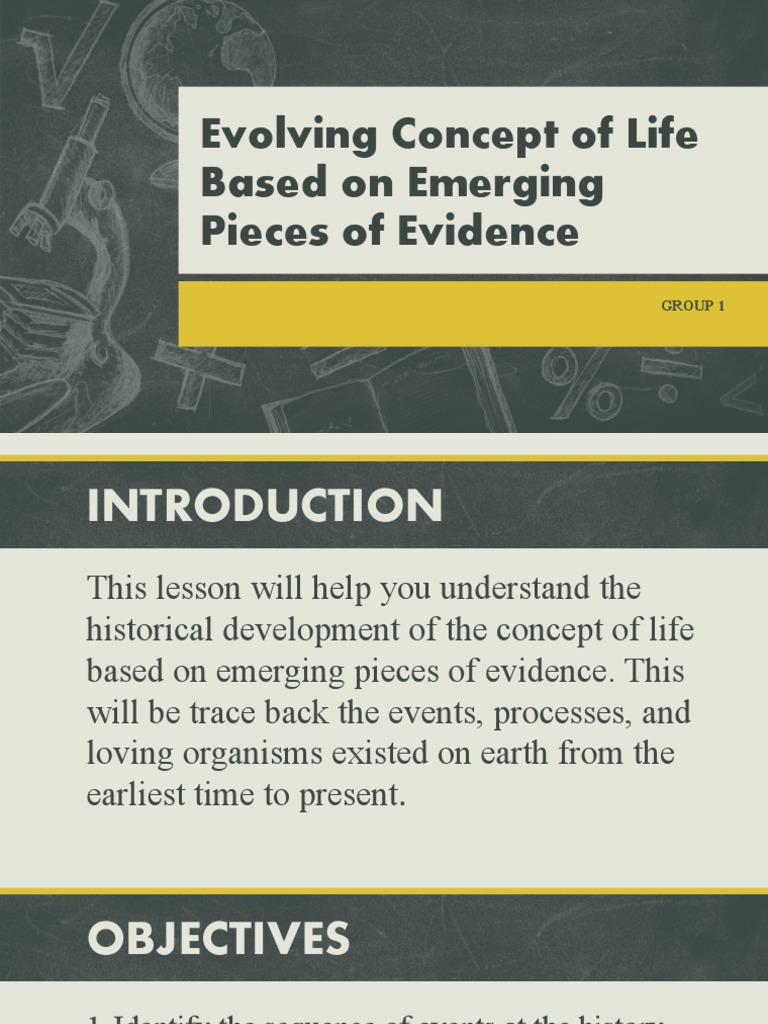 Evolving Concepts of Life Evidence | PDF | Cell (Biology) | Organisms
