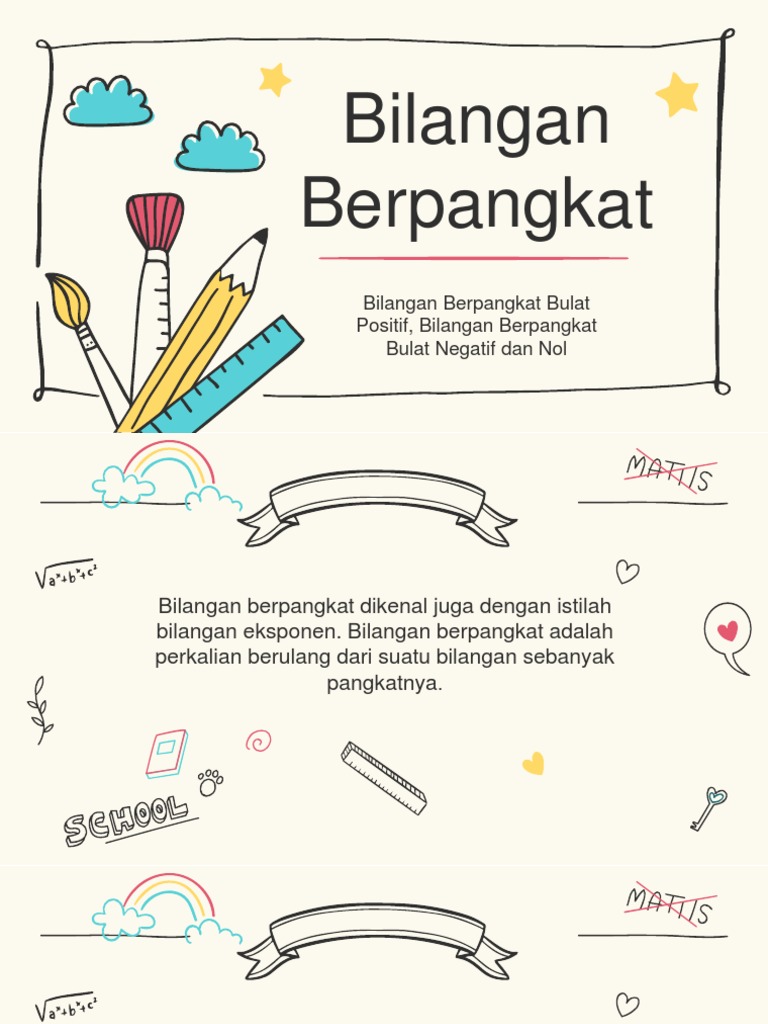 Bilangan Berpangkat Bulat dan Sifatnya | PDF