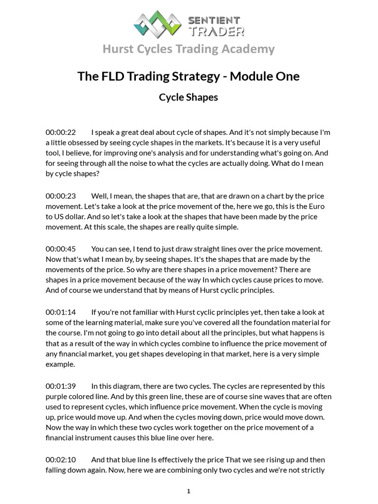 Cycle Shapes | PDF | Market Trend