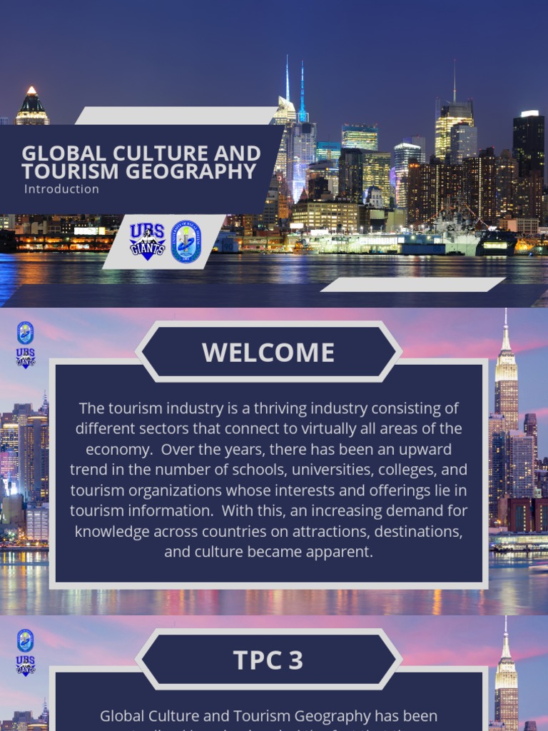 Chapter 1 Intro To Global Culture and Tourism Geography | PDF ...