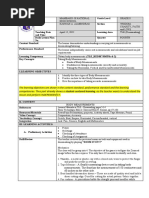 Lesson Plan TLE 8 Dressmaking | PDF | Clothing | Measurement