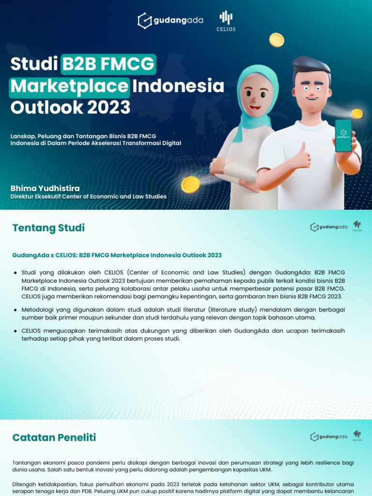 GudangAda X CELIOS - Studi B2B FMCG Marketplace Indonesia Outlook 2023 ...