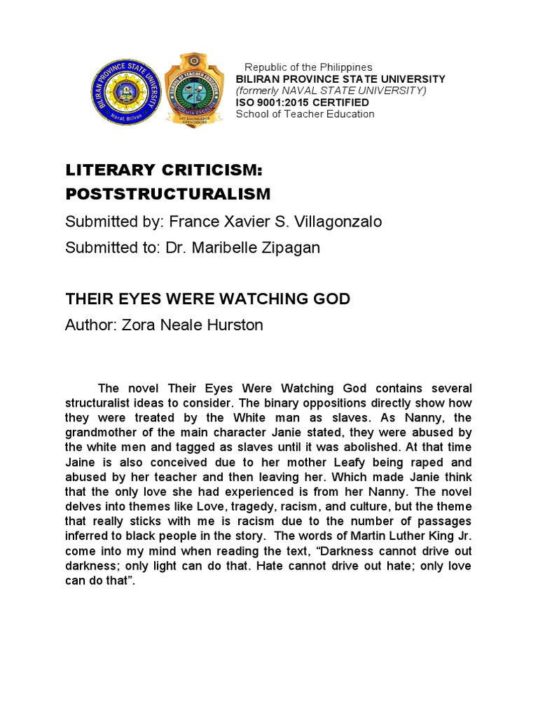There Eyes Were Watching God | PDF