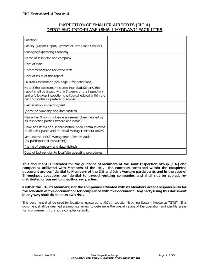 JIG Standard 4 Inspection Guidelines | PDF | Programmable Logic ...