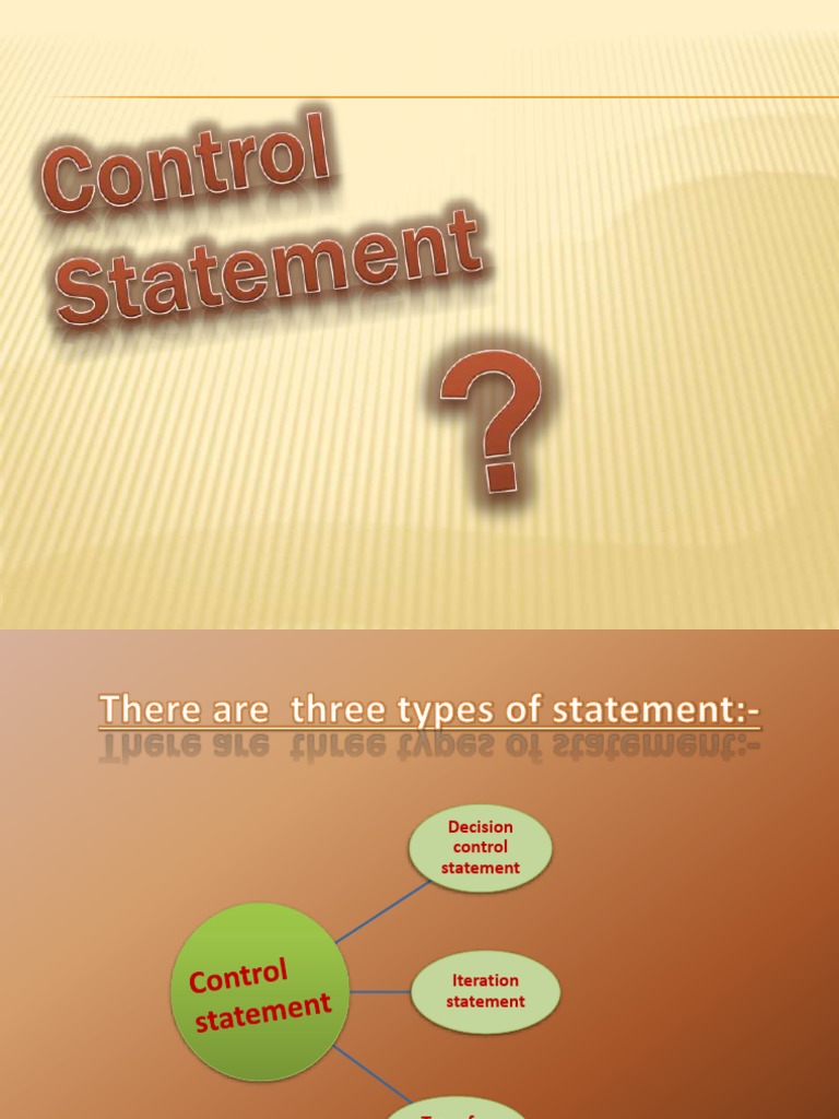Decision Control Statement Types And Applications In C Programming Pdf Control Flow