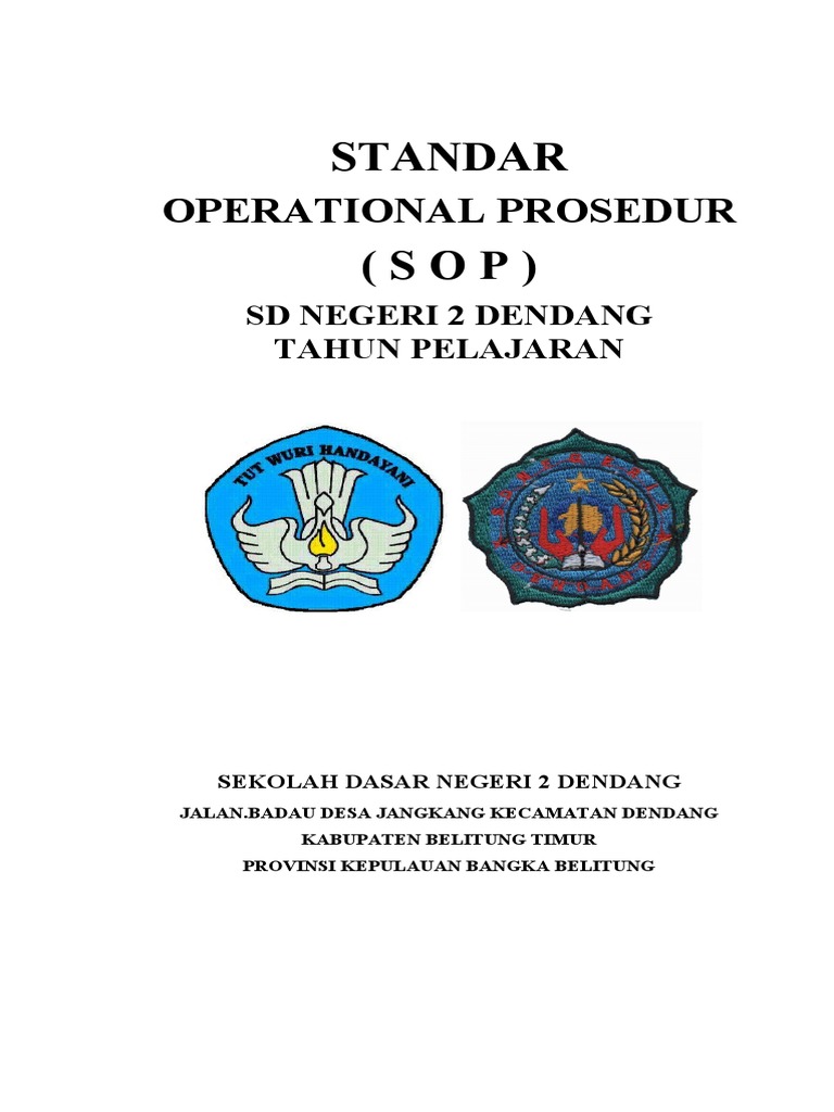 SOP Pembelajaran SD Negeri 2 Dendang | PDF | Karier & Perkembangan ...