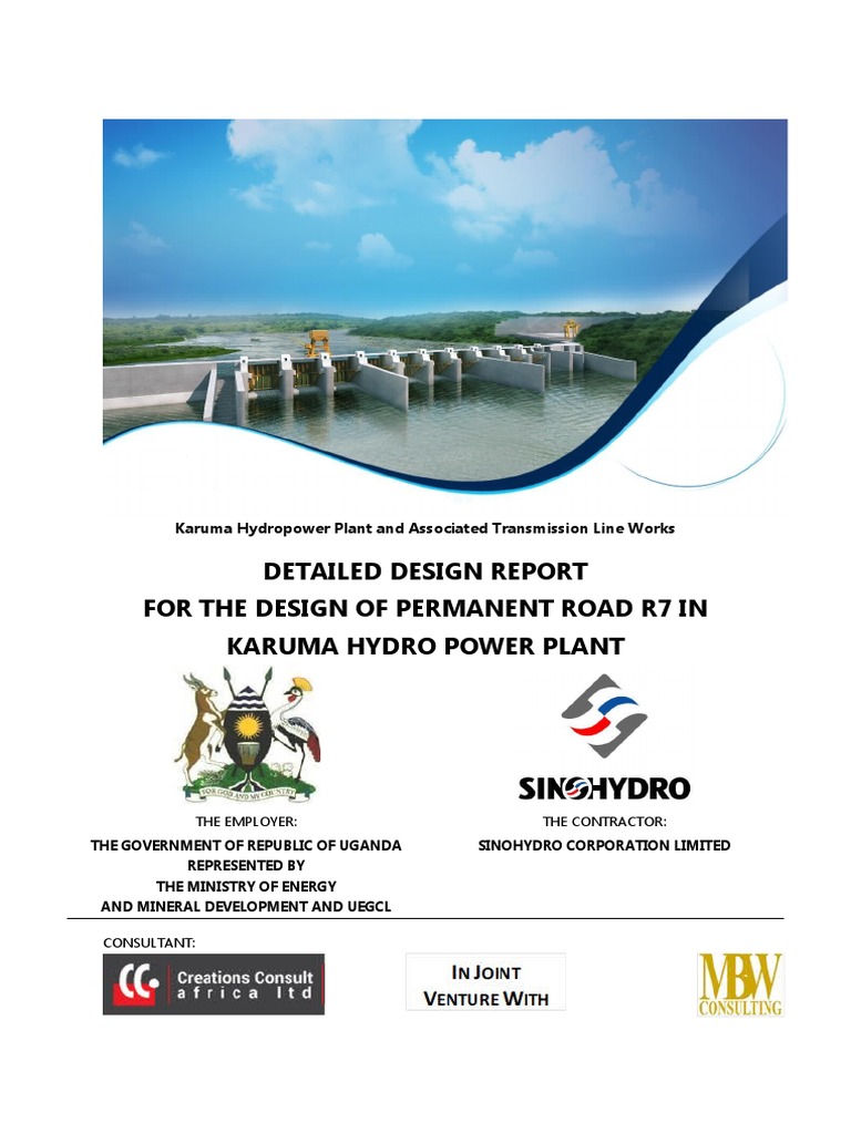 Design Report for Permanent Road (R7) at KHPP, Ref 908-01-L-RPT-007 B ...