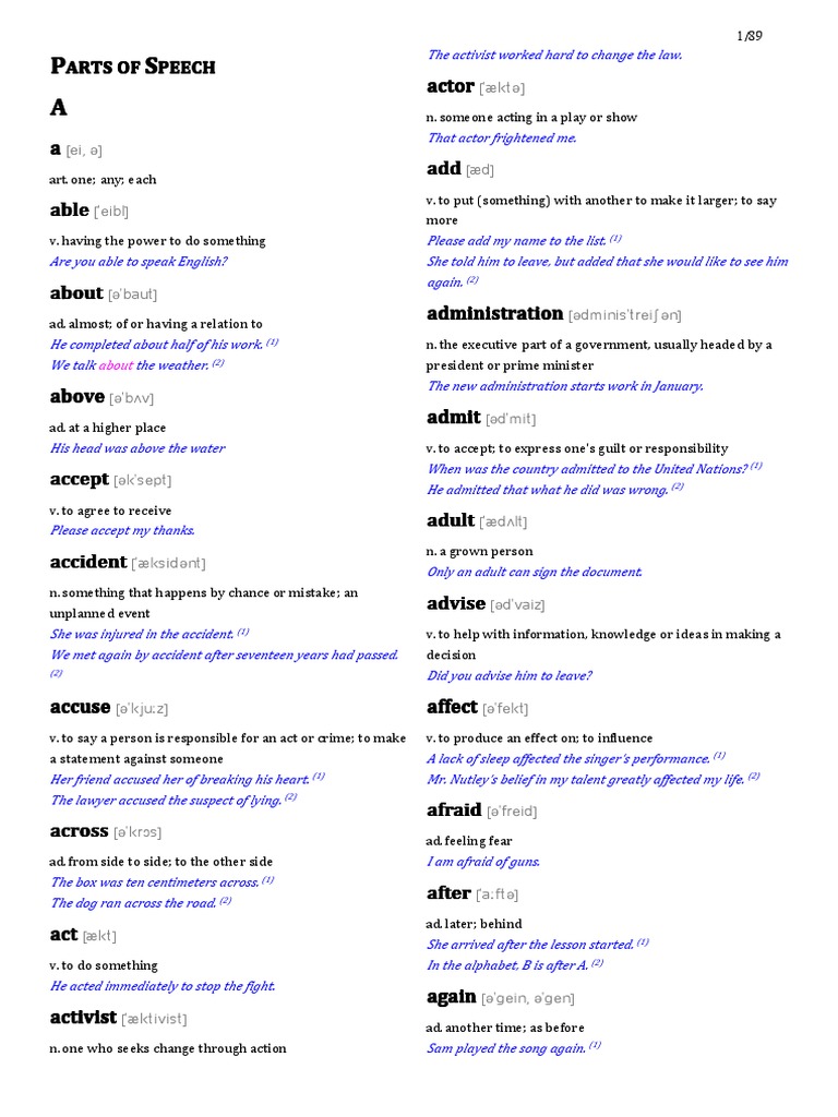 VOA단어 1500개모음 | PDF | Question