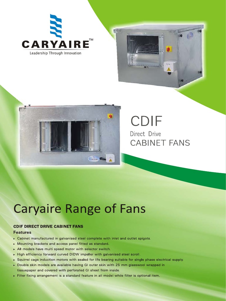 Cabinet Fan New Catalogue | PDF