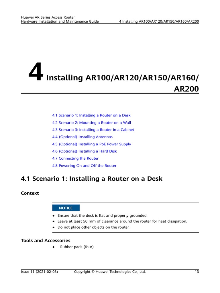 01-04 Installing AR100 AR120 AR150 AR160 AR200 | PDF | Wi Fi | Computer ...