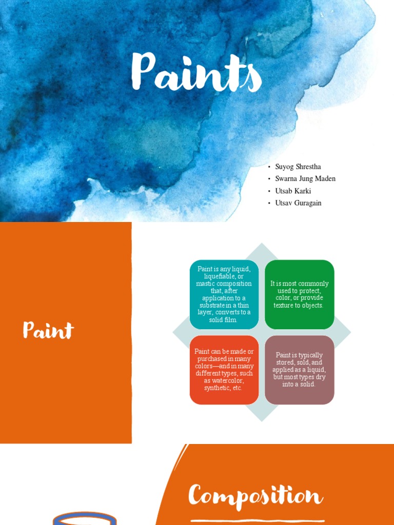 Paints | PDF | Paint | Industrial Processes