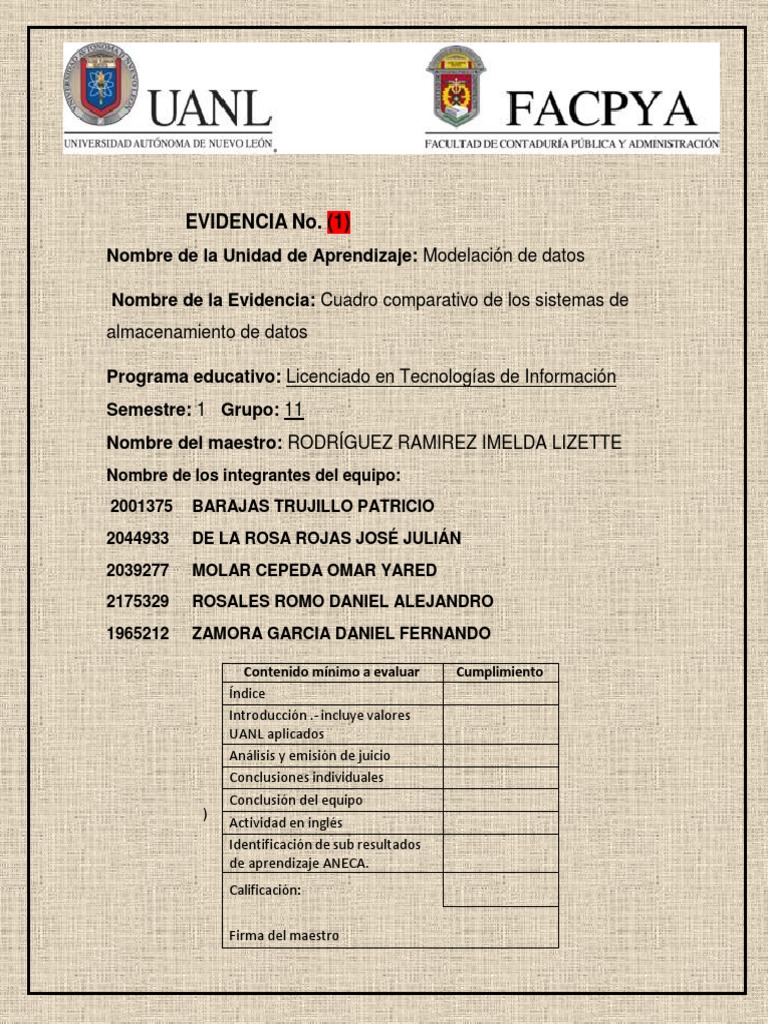 Base de Datos (Equipo 8) | PDF | Almacenamiento de datos de la computadora | Disco duro