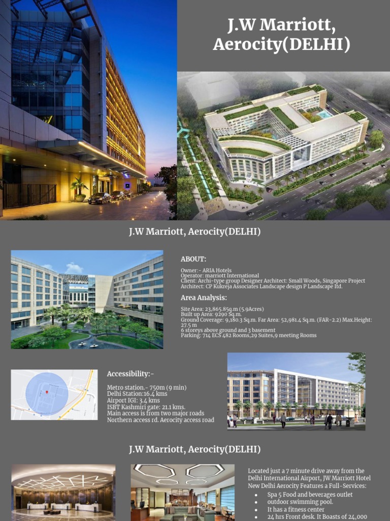 JW Marriott Case Study | PDF | Basement | Hotel