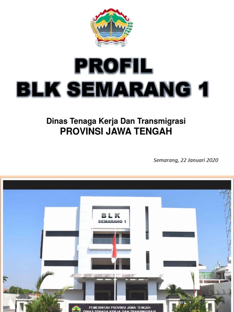 Profil BLK Semarang 1 | PDF