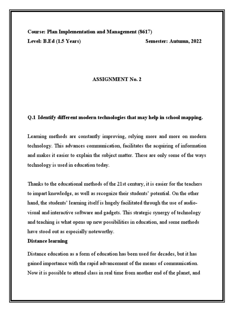 8617 Assignment 2 | PDF | Computers