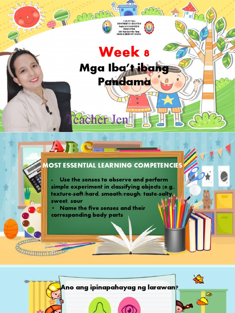 Week 8 Mga Iba - T Ibang Pandama | PDF