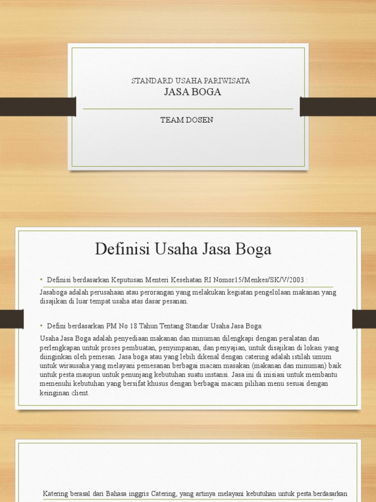 Pb3mat+Pertemuan 5 - 6 - STD Usaha Jasa Boga | PDF