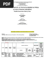 Performance Task (Filipino Sa Piling Larangan) | PDF