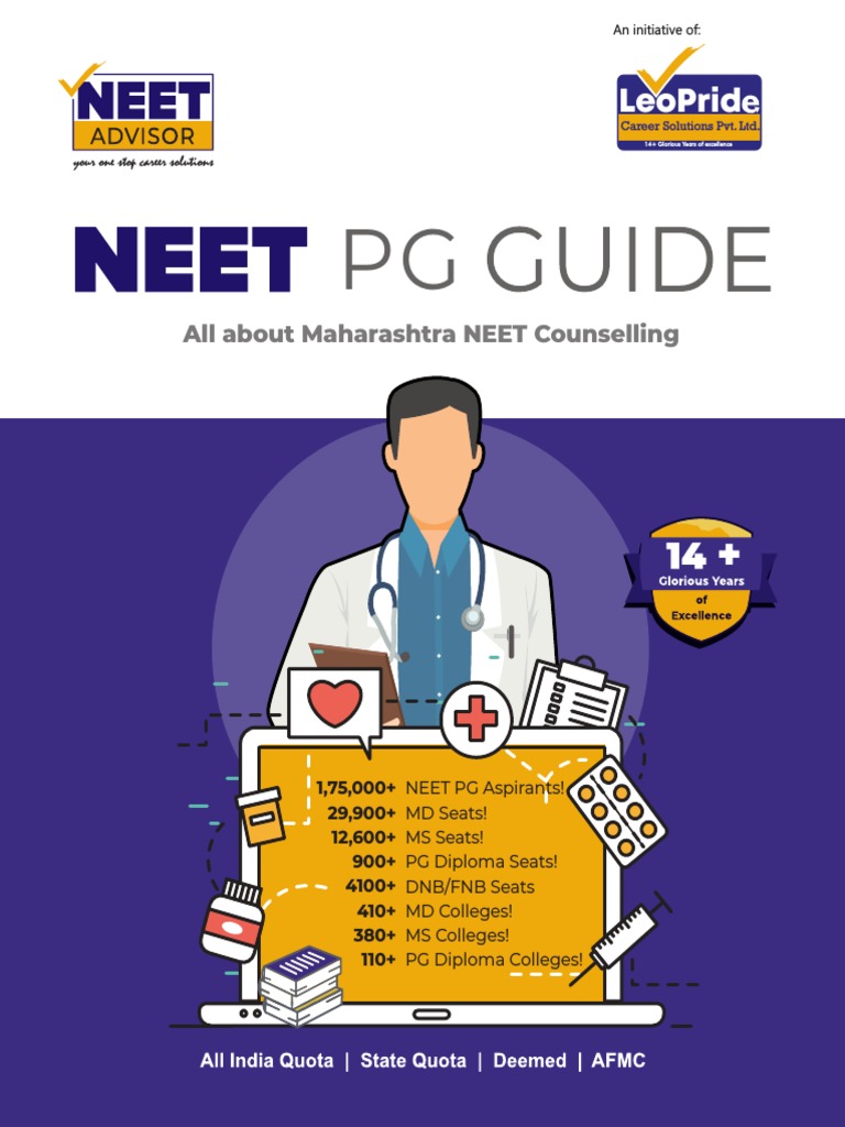 NEET PG Maharashtra E-Booklet | PDF | Health Care | Medicine
