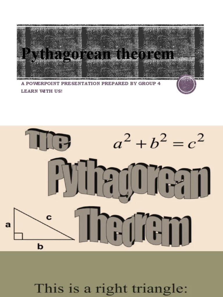 Pythagorean Theorem | PDF