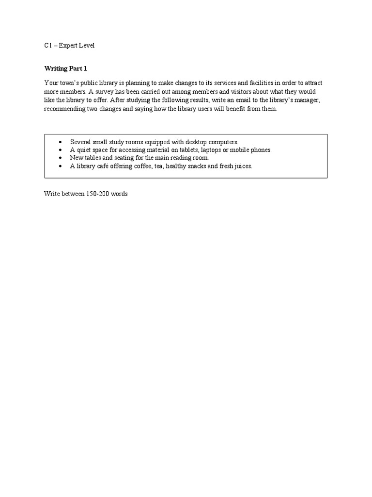 C1 Writing Part 1-2 | PDF C1 Writing Part 1-2 | PDF
