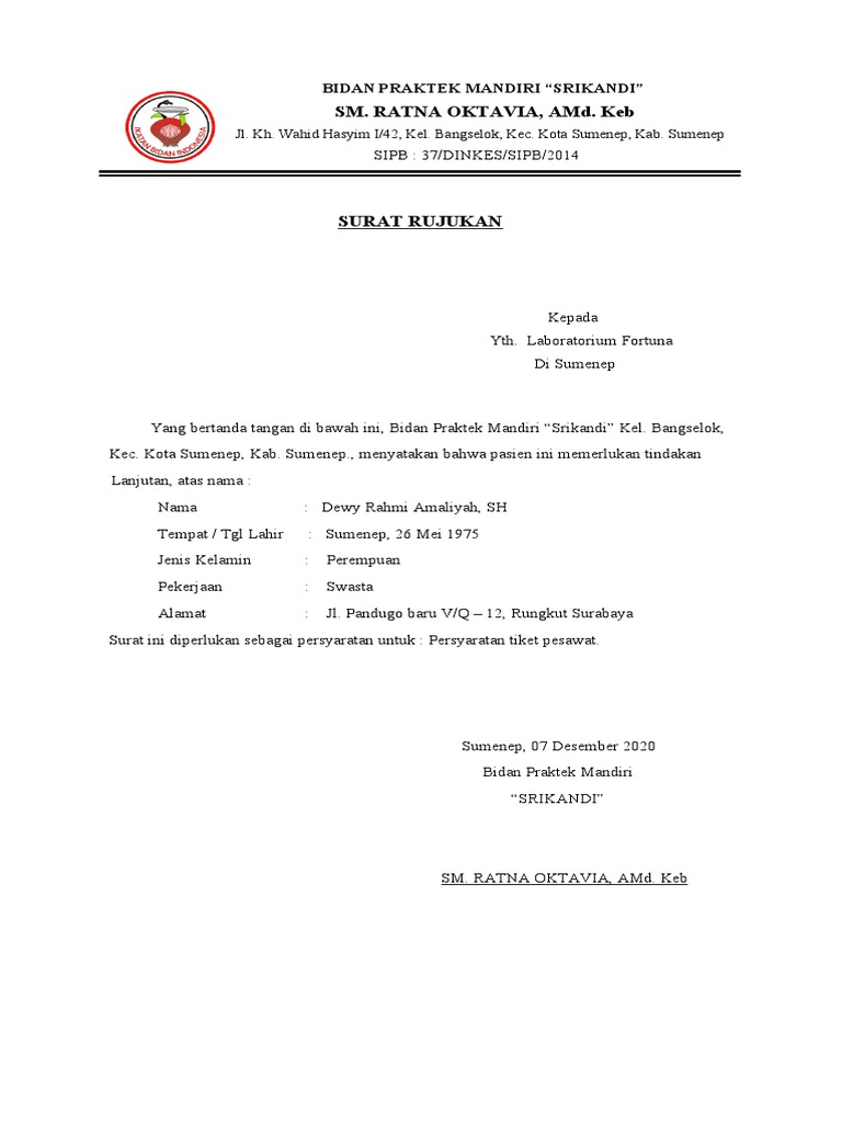 BPM - Surat Rujukan | PDF