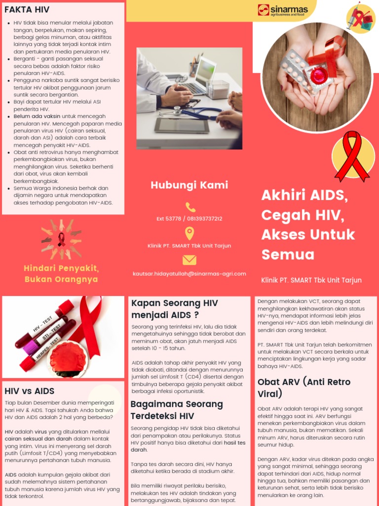 Brosur p2 Hiv - Aids 2021 | PDF