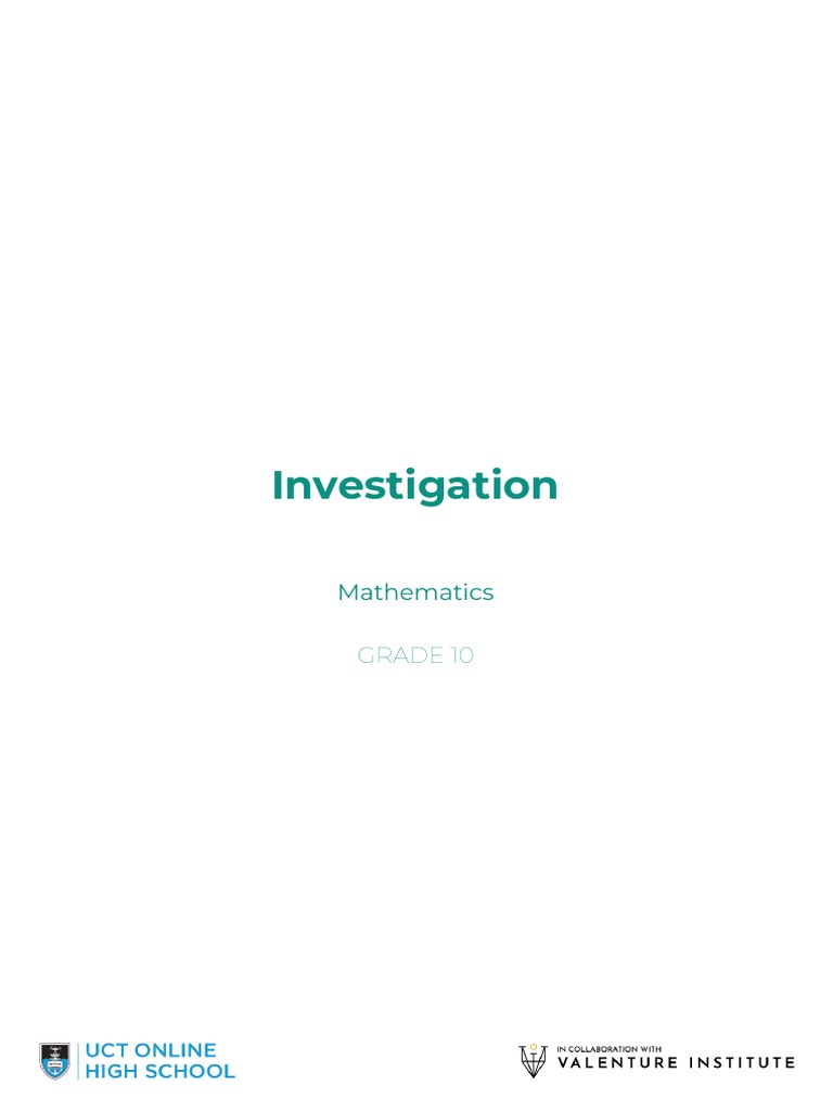 Maths SBA 1 | PDF | Sequence | Mathematics