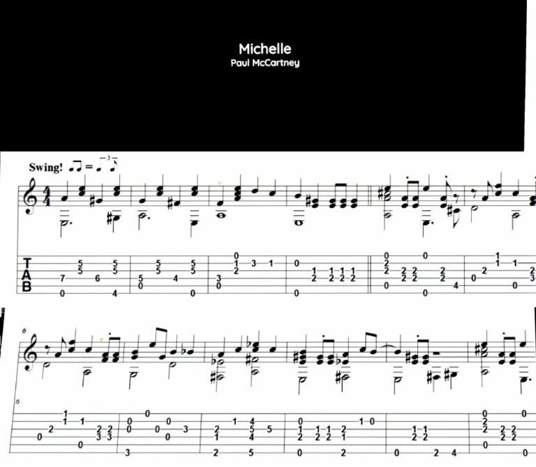 Michelle (The Beatles) | PDF