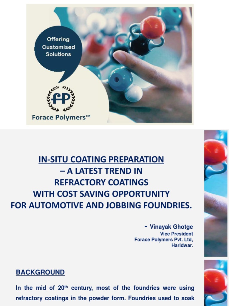 Presentation - Vinayak Ghotge Forace | PDF | Coating | Building Materials