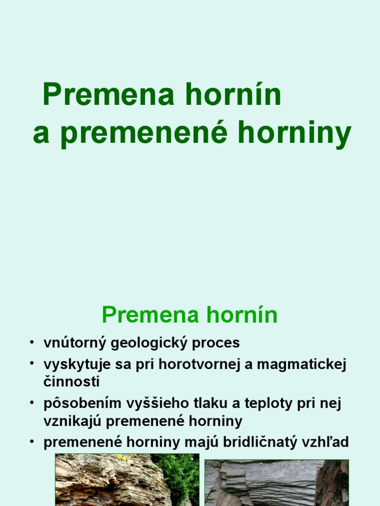 Premena Hornin | PDF