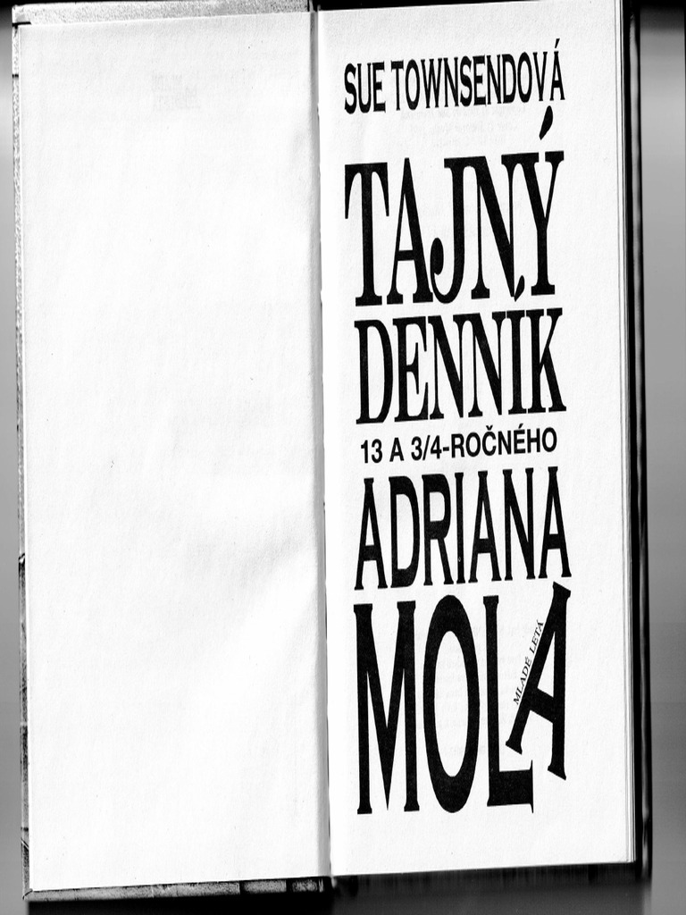 Tajný Denník Adriana Mola | PDF