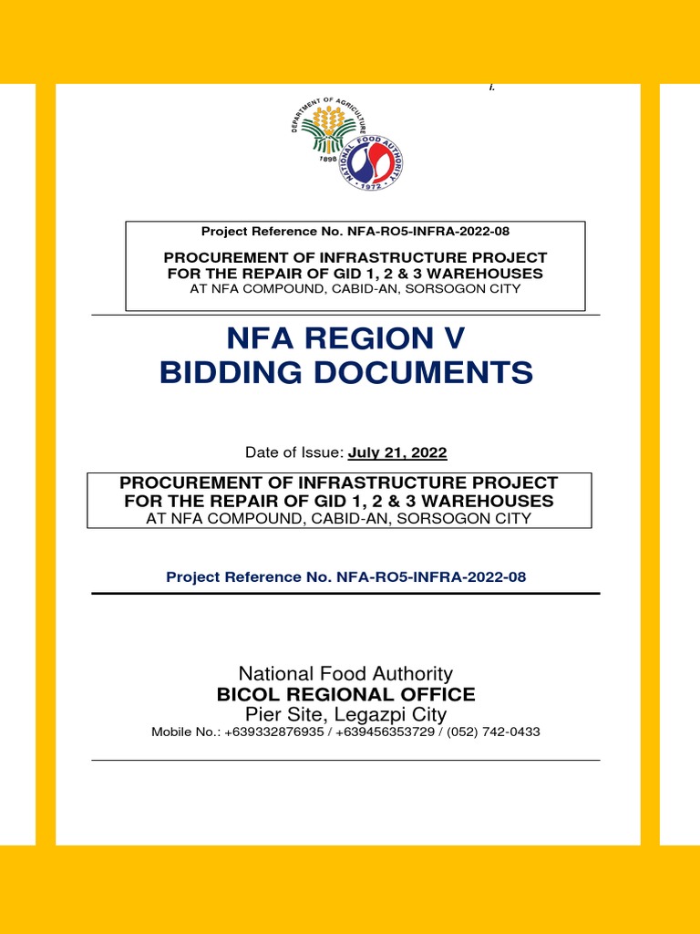 Bid Docs | PDF | Business | Finance & Money Management