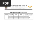 Format Rekap Orderan Kosong | PDF