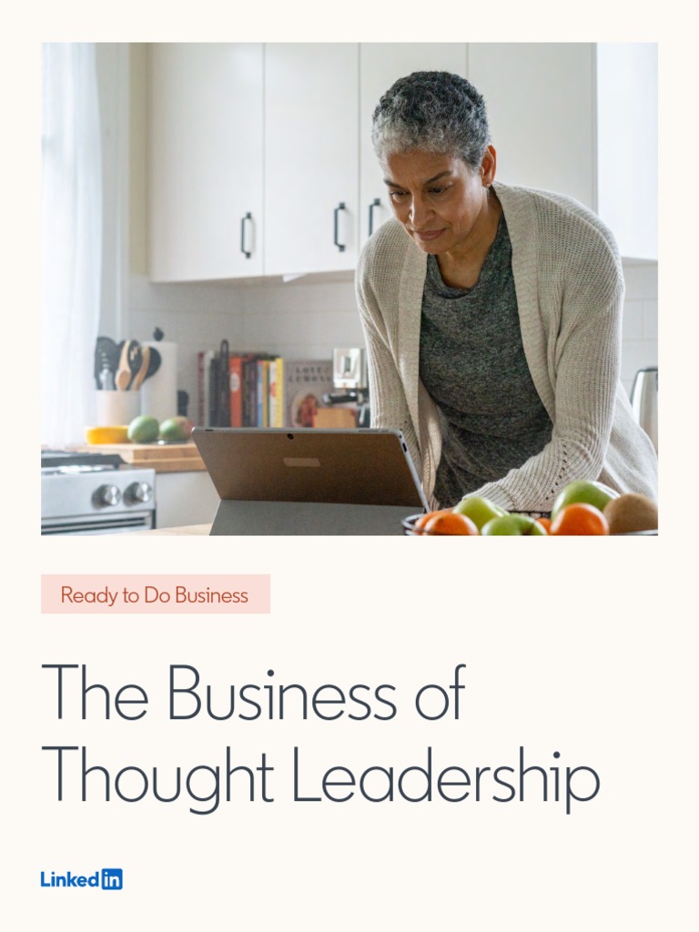 Executive Thought Leadership Quick Start Guide | PDF | Brand | Linked In