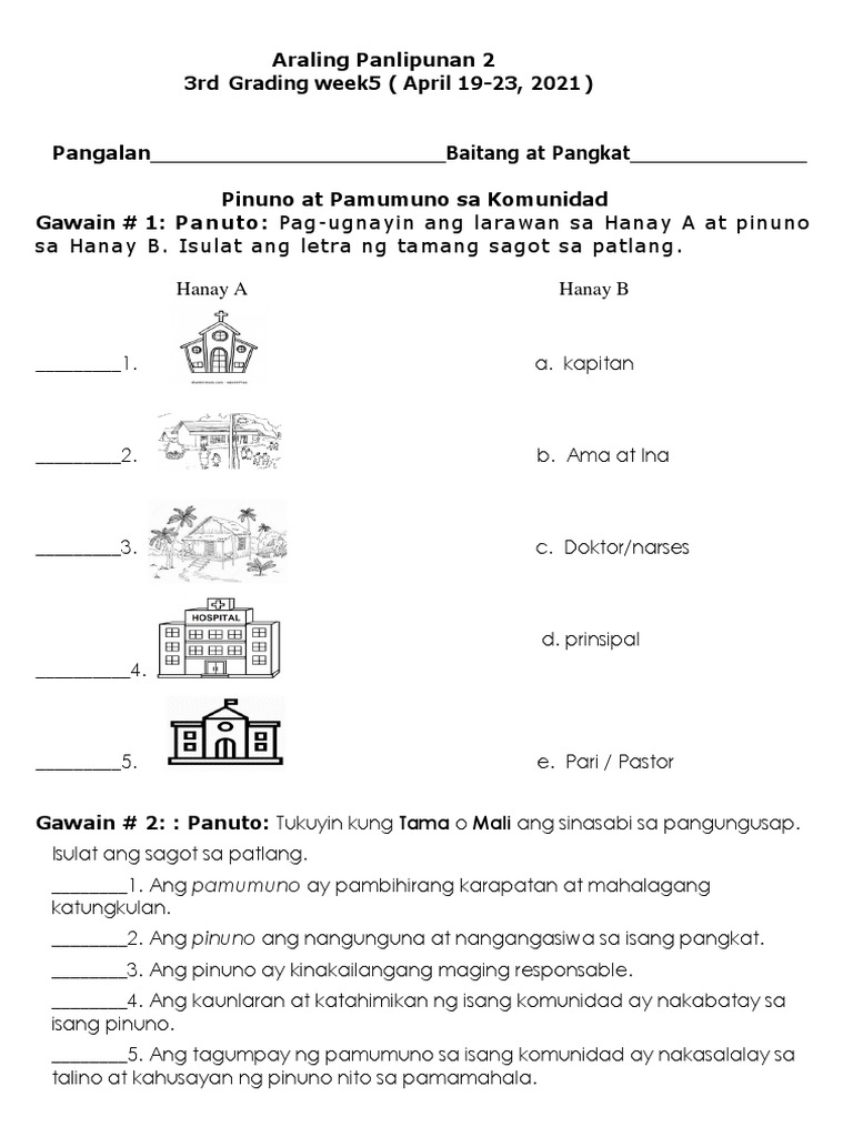 AP 3rd Grading Week5 | PDF