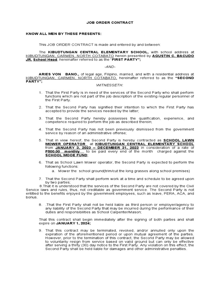 Job Order Contract Ground Mowing | PDF | Mower | Legal Liability Job Order Contract Ground Mowing | PDF | Mower | Legal Liability