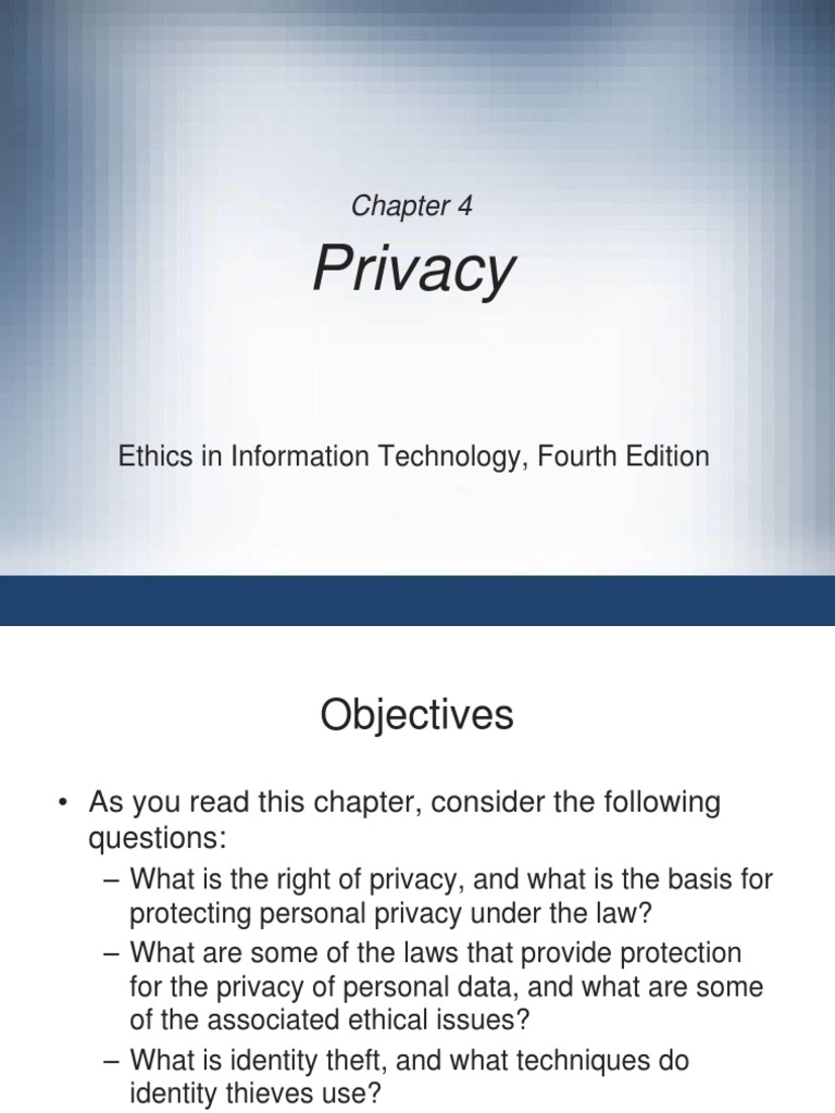 Privacy | PDF