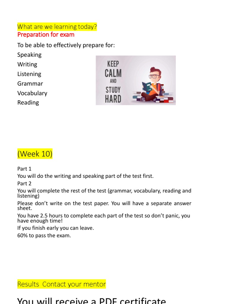 Pre Intermediate Exam Revision | PDF | Vocabulary | Grammar