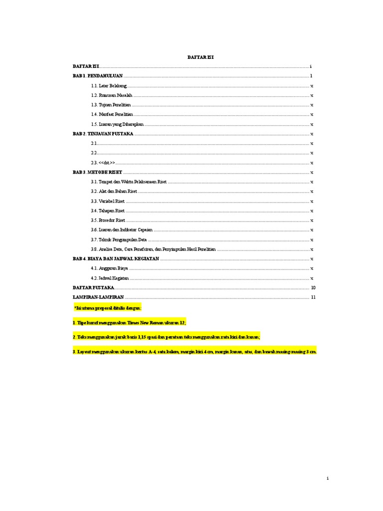 Template-proposal PKM-RE-2023 | PDF