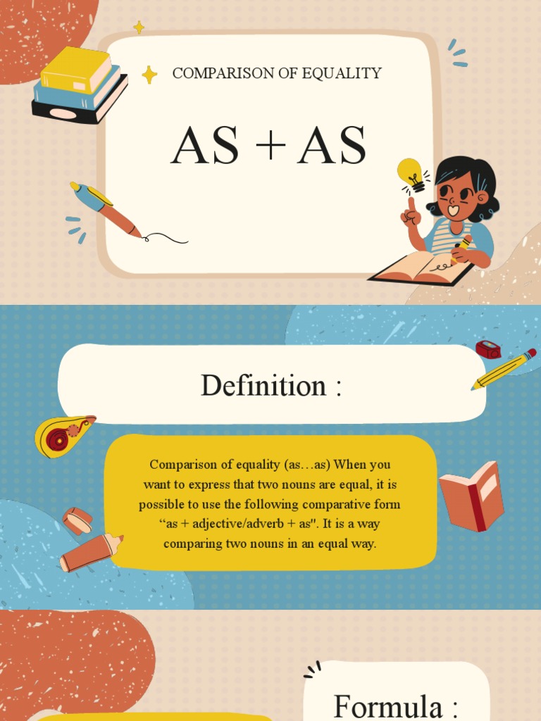 Comparison of Equality | PDF