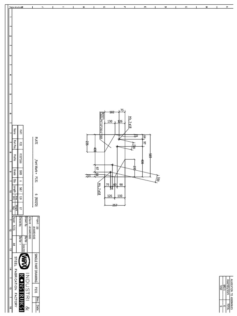 p131 - Plate Model | PDF