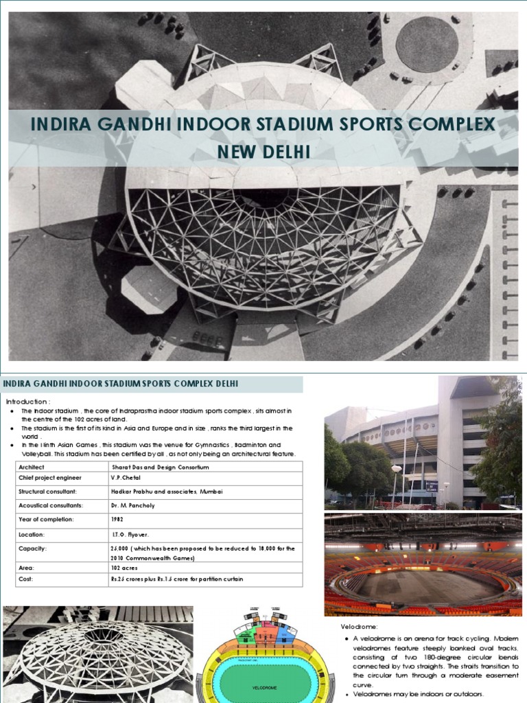 India Gandhi Sports Complex | PDF | New Delhi | Mechanical Engineering